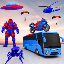 Jet Robot Transform Car Flying for iPhone - Download