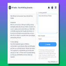 Free Best AI Writing Generator - AIFreeBox Google Chrome için - Eklenti ...