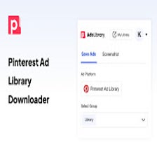 Pinterest Ad Library Downloader for Google Chrome - Extension Download