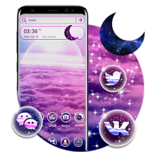 Pink Clouds Sky Launcher Theme para Android - Descargar
