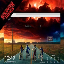 Stranger Things HD Wallpaper New Tab Themes für Google Chrome - Erweiterung Download