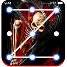 Skull Lock screen keypad Skull Lock screen pattern para Android - Descargar