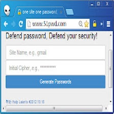 One Site One Password para Google Chrome - Extensión Descargar
