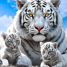 Snow Tiger Family Simulator 3D for Android - Download