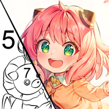 Spy x Family Color By Number per Android - Download