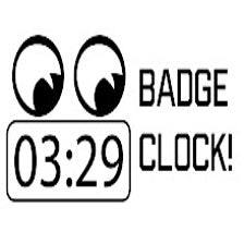 Badge Clock: simple digital toolbar clock для Google Chrome ...
