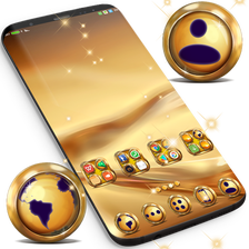 Golden Launcher Theme APK para Android - Descargar