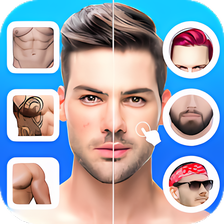 Handsome - A.I Photo editor for men body face hair para Android - Descargar