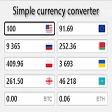 Simple currency converter para Google Chrome - Extensión Descargar