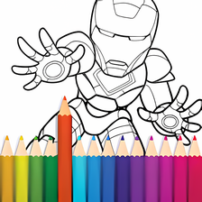Superhero Coloring Games for Android - Download