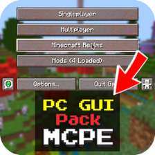 PC GUI Pack for Minecraft MCPE para Android - Descargar