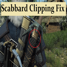 Scabbard Clipping Fix for The Witcher 3: Wild Hunt - Mod Download