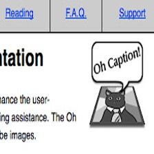 Oh Caption, My Caption for Google Chrome - Extension Download