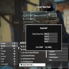 Better Weapon Scrap Fallout 4 için - Mod İndir