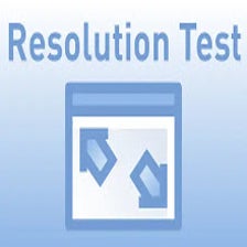 Resolution Test for Google Chrome - Extension Download