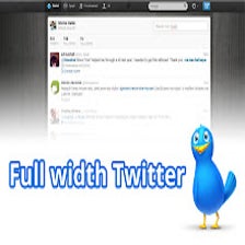 Full Width Twitter for Google Chrome - Extension Download