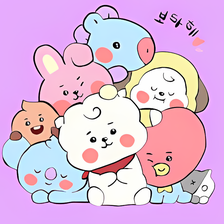 How to draw bt21 for Android - Download