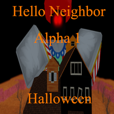 Hello Neighbor Alpha 1 HALLOWEEN para ROBLOX - Juego Descargar