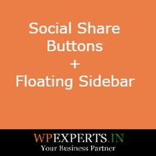 Custom Share Buttons with Floating Sidebar for WordPress - Download