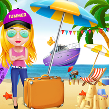 Little Girl Summer Vacation: Beach Fun & Adventure APK for Android ...