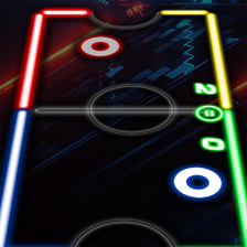 Glow Hockey Neon Challenge para Android - Descargar
