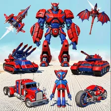 Flying Jet Robot Car Transform cho Android - Tải về