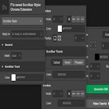 F'in sweet Scrollbar Styler for Webflow Google Chrome 용 - 확장 프로그램 다운로드