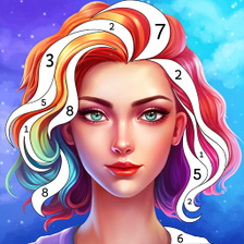 Lady Color - Paint by number para Android - Descargar