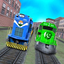 India VS Pakistan Train racing game APK for Android - Download