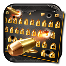 Cool Gun and Bullet Fire Keyboard Theme für Android - Download