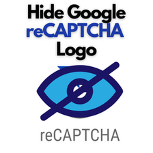 WordPress 용 Hide Google reCAPTCHA Logo - 다운로드