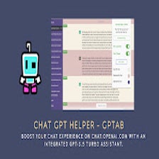 ChatGPT Helper - GPTab para Google Chrome - Extensión Descargar