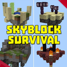 skyblock survival maps for mcpe APK for Android - Download