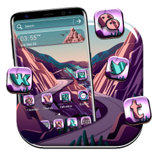 Seashore Road Theme Launcher para Android - Descargar