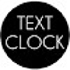 Text Clock para Google Chrome - Extensión Descargar