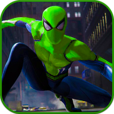 Green Spider Rope hero Man 3D for Android - Download