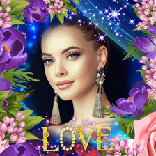 Love Flower Photo Frames pour Android - Télécharger