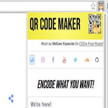 QR Code Maker! Google Chrome için - Eklenti İndir