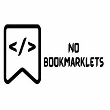 No Bookmarklets Google Chrome için - Eklenti İndir