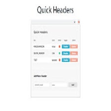Quick Headers for Google Chrome - Extension Download