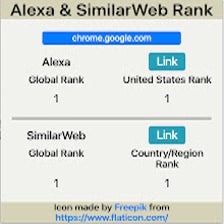 Alexa-and-similarWeb-rank para Google Chrome - Extensión Descargar