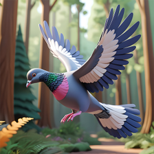 Flying Bird pigeon Games para Android - Descargar