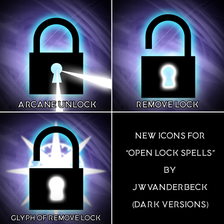 New Icons for Open Lock Spells for Dragon Age Origins - Mod Download