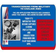 Military Transitioning Resume Cheat Sheet for Google Chrome - Extension Download