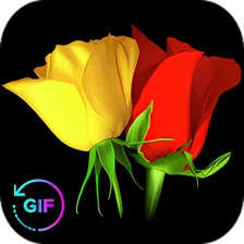 Flowers And Roses Animated Images Gif pictures 4K para Android - Descargar