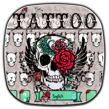 Tattoo Skull Keyboard for Android - Download