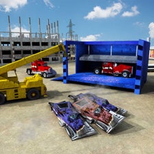 Monster Truck Crusher Crane Driving Simulator 3D for iPhone - Download