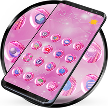 Launcher Theme - Sparkling Pink Glitter Icon Pack APK for Android ...