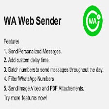 WAPlus Sender - WA Message Web Sender for Google Chrome - Extension ...