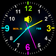 Smart Neon Night Voice Clock para Android - Descargar